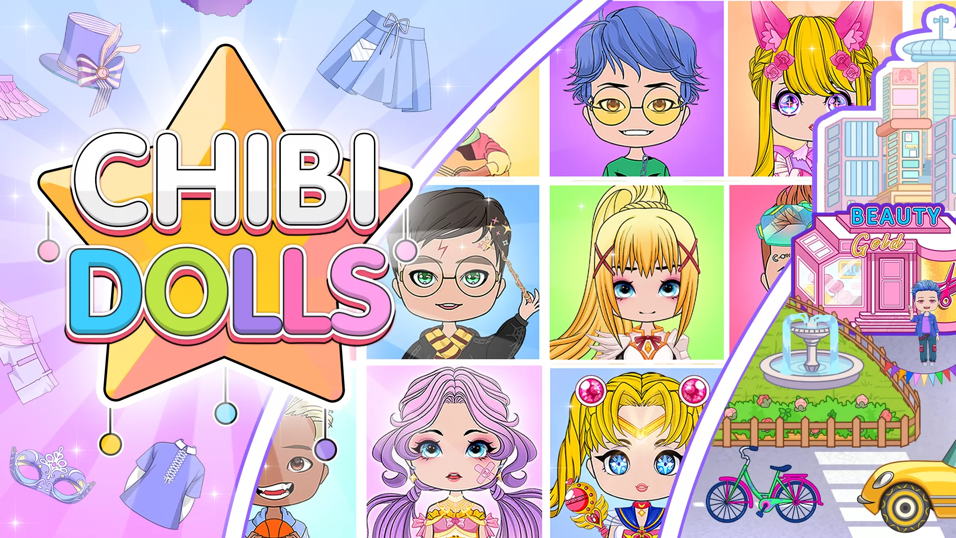 Chibi Doll - Avatar Creator | Instantly Play Games Online for Free!